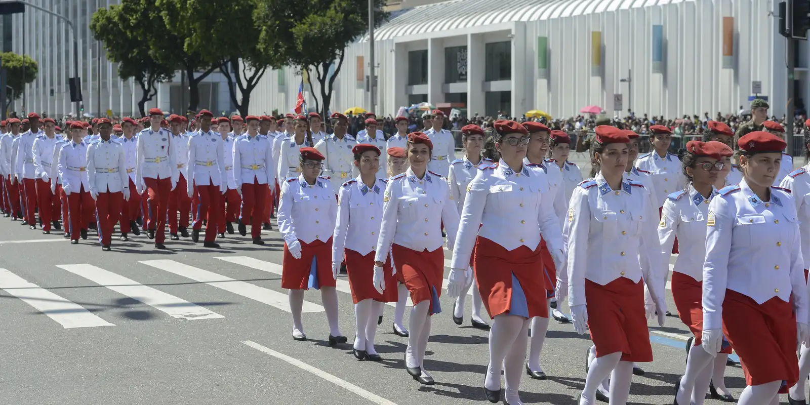 Desfile cívico-militar de 7 de Setembro no Rio de Janeiro | Agência Brasil