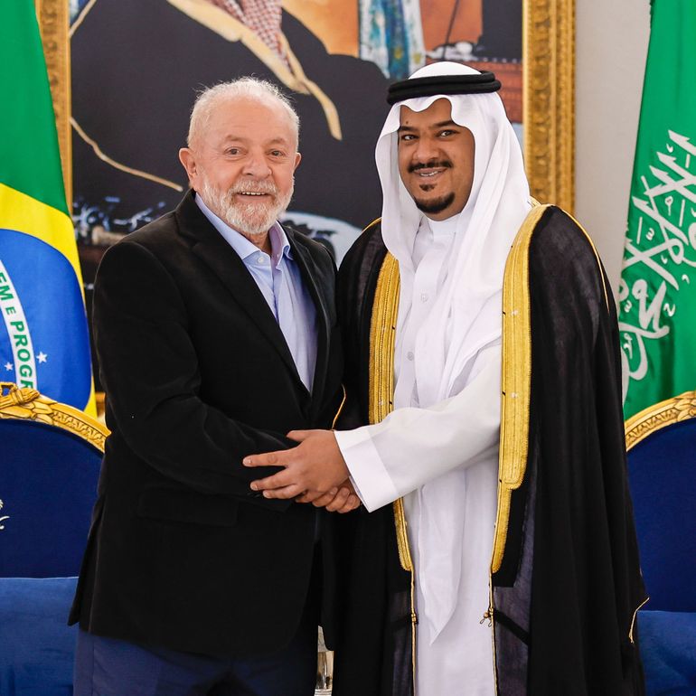 Presidente Lula chega à Riade, Arábia Saudita | Agência Brasil