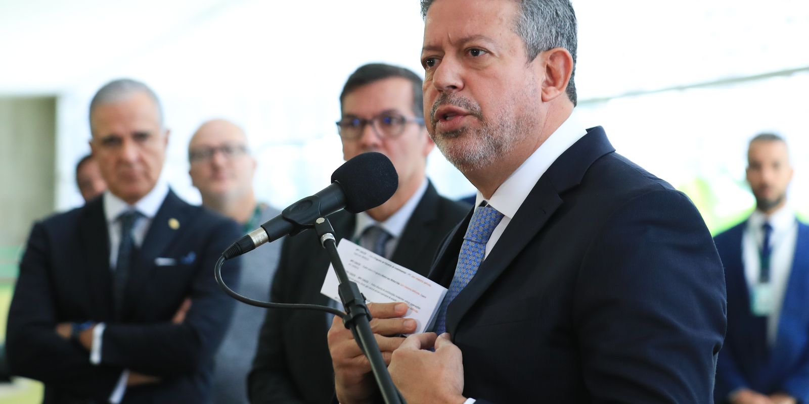 Arthur Lira fala com jornalistas | Agência Brasil