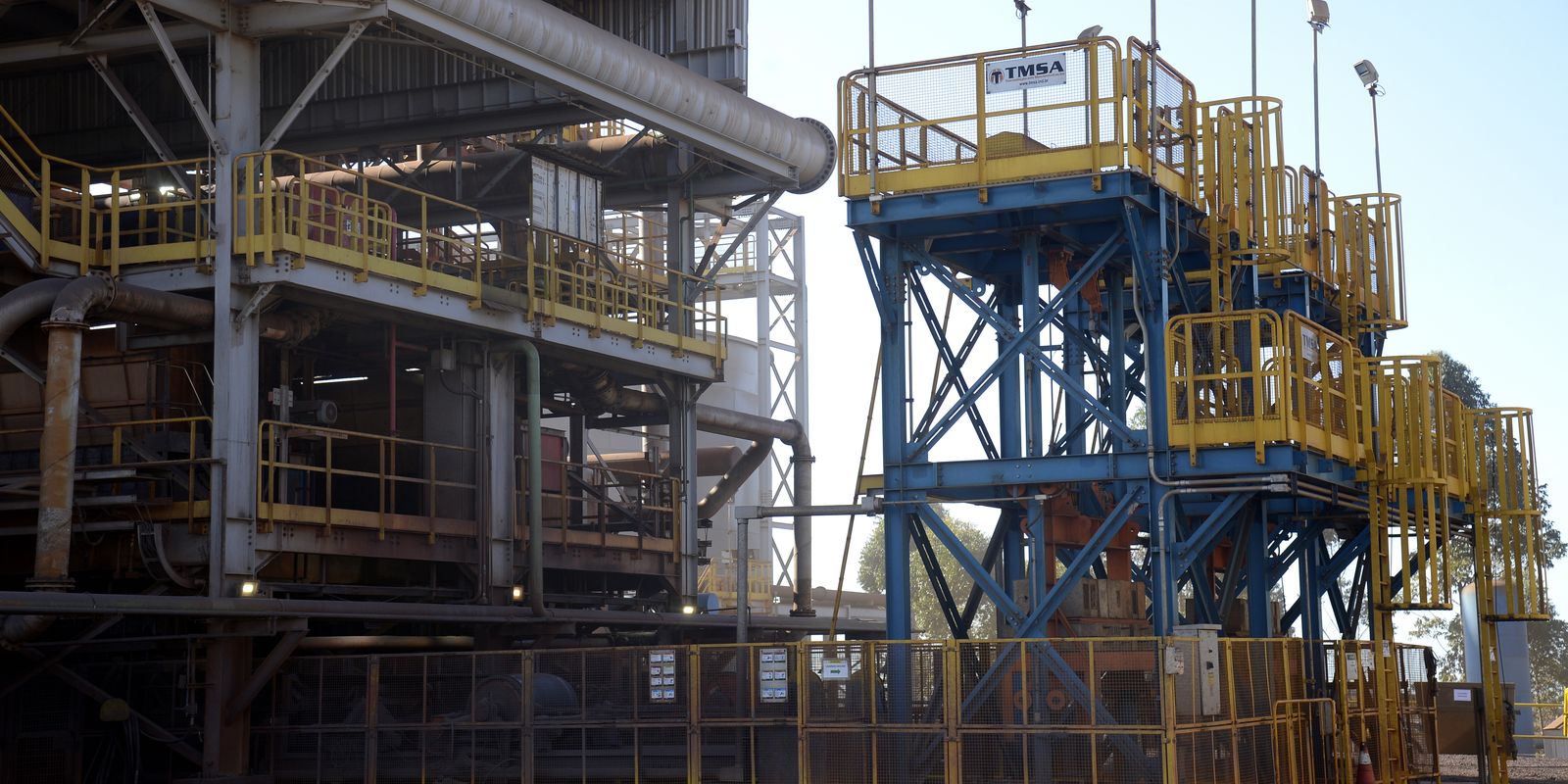 Operação da planta de filtragem de rejeitos do Complexo Vargem Grande ...