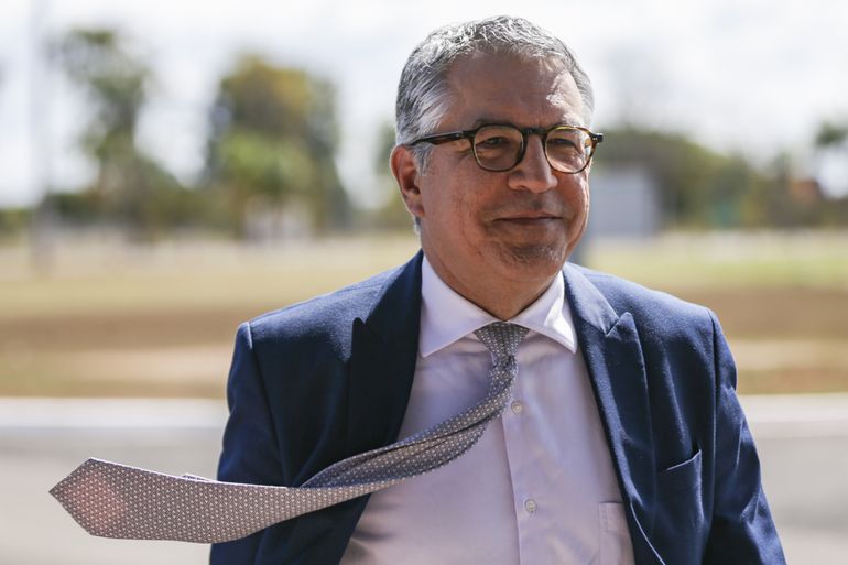 Alexandre Padilha fala com a imprensa no Alvorada | Agência Brasil