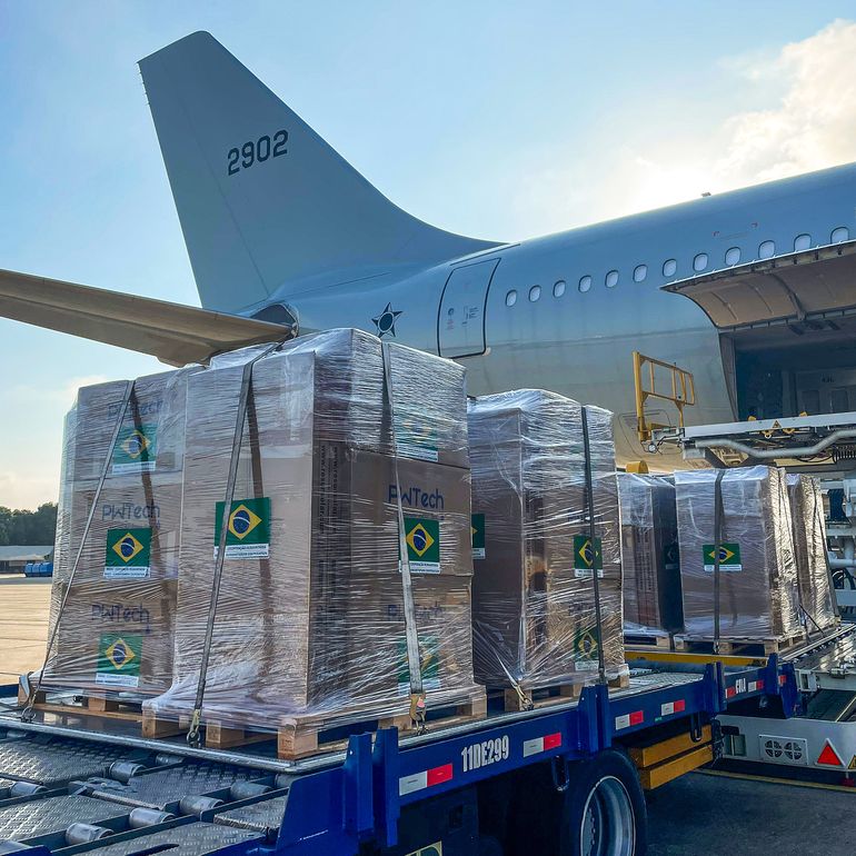 FAB faz mais um voo da Operação Voltando em Paz | Agência Brasil