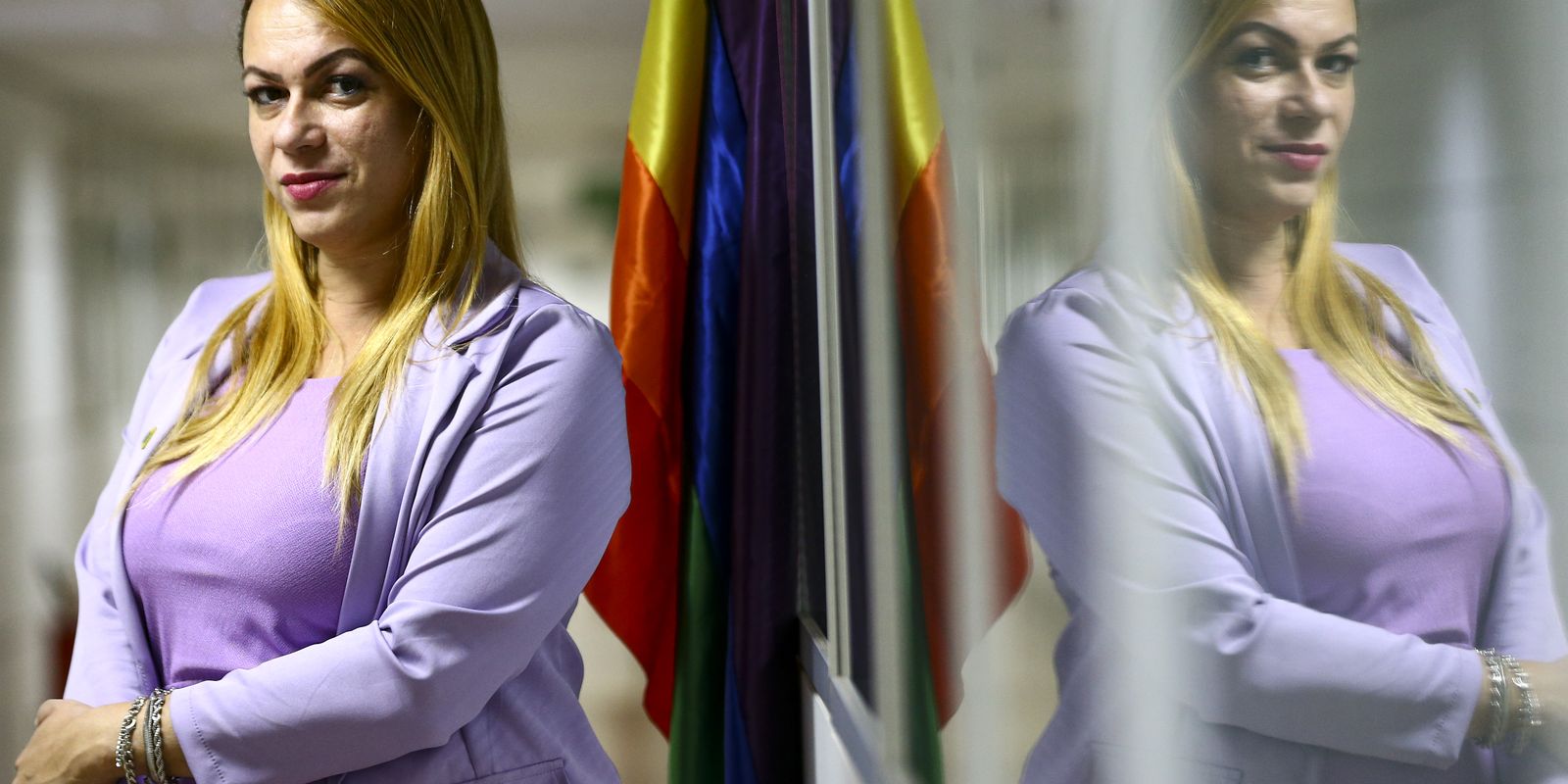 A Secretária Nacional LGBTQIA+ do Ministério dos Direitos Humanos ...