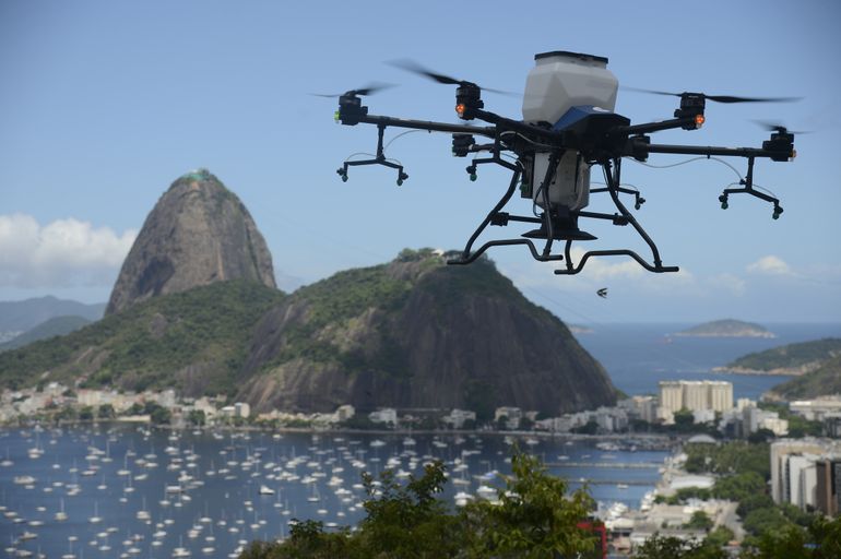 Drone semeador é adotado para reflorestamento no Rio | Agência Brasil