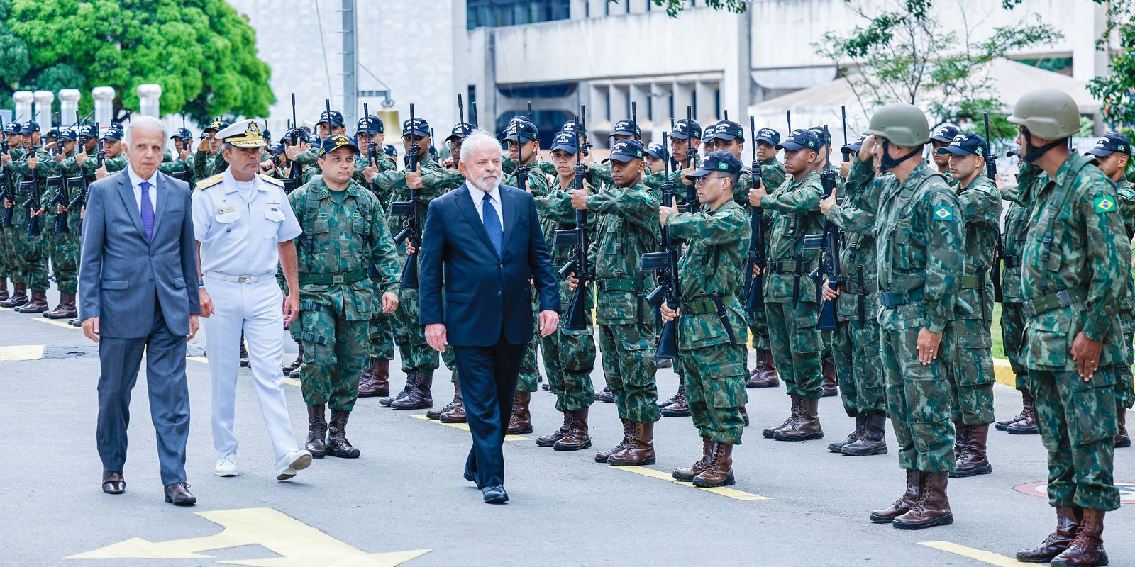 Almoço com Almirantado do Comando da Marinha | Agência Brasil