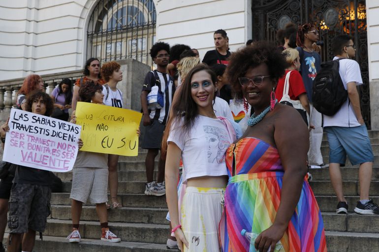 Ato pela Visibilidade Trans e Travesti 2023 | Agência Brasil