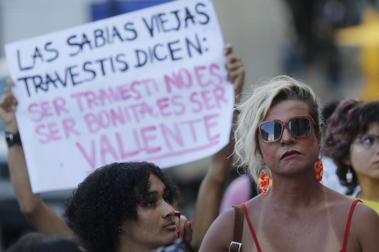 Ato pela Visibilidade Trans e Travesti 2023 | Agência Brasil
