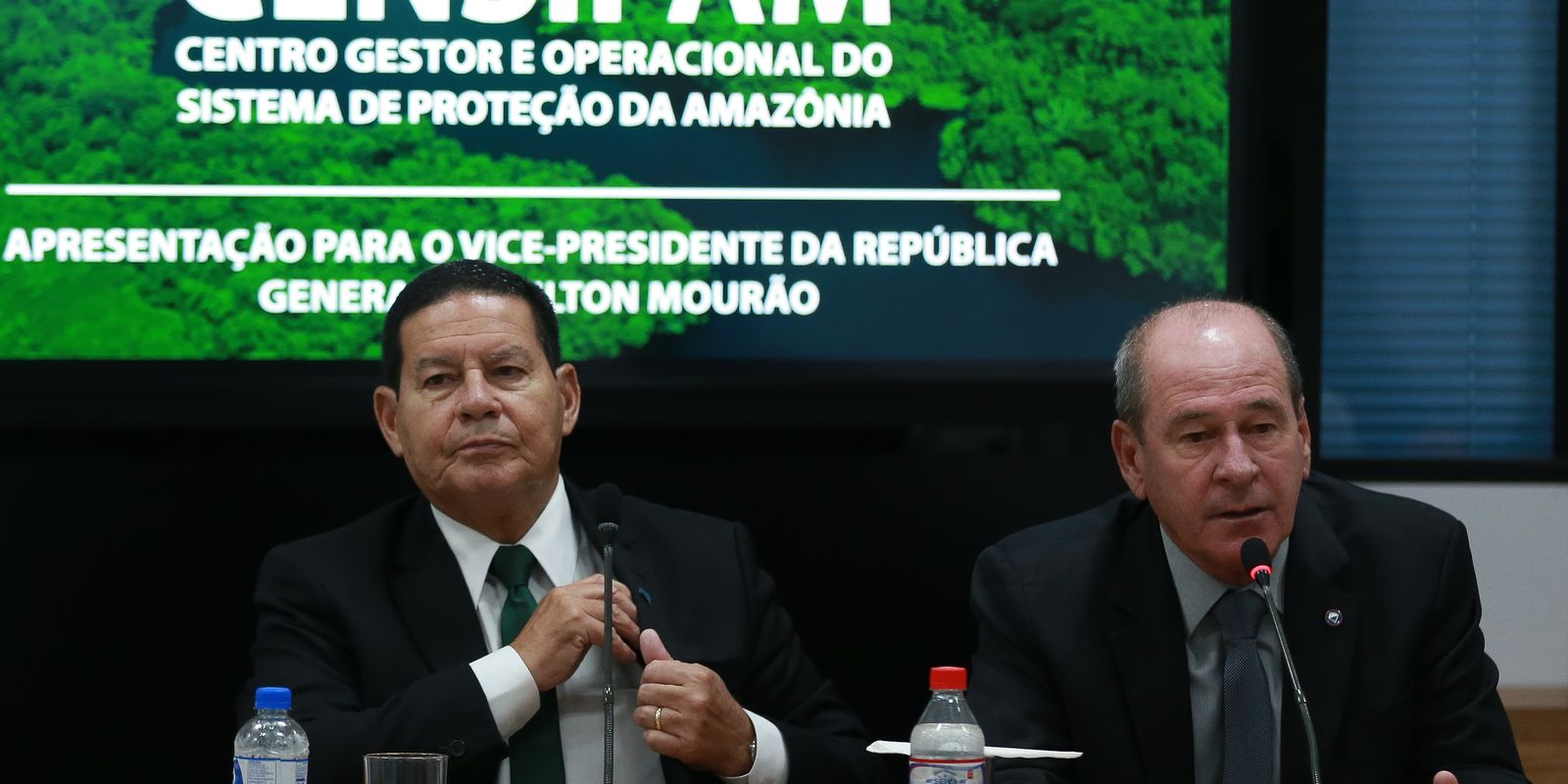 Hamilton Mourão participa de reunião no Censipam | Agência Brasil