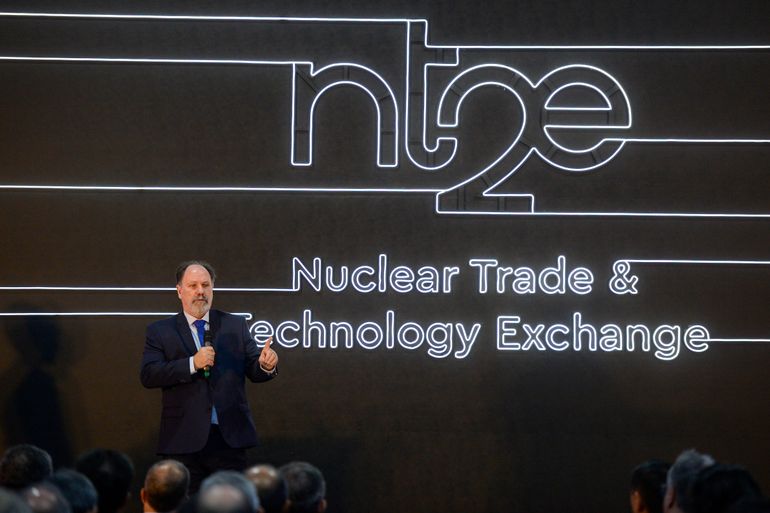 Abertura da NT2E, maior feira de negócios do setor nuclear, no Rio de ...