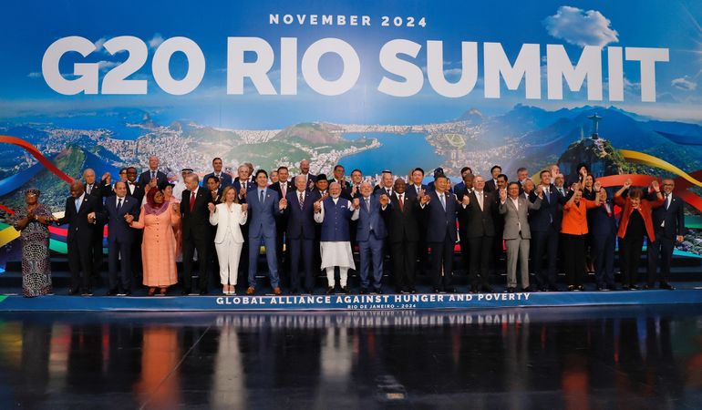 Fotografia oficial final do G20 | Agência Brasil