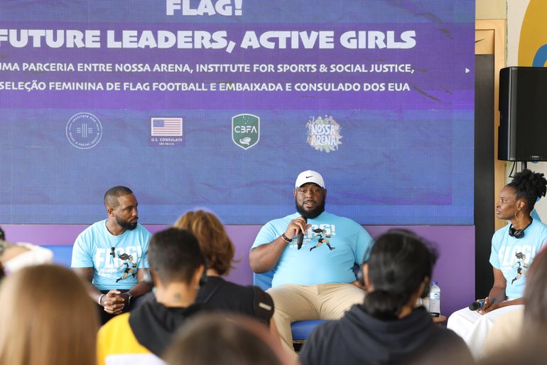Flag Football no Nossa Arena | Agência Brasil