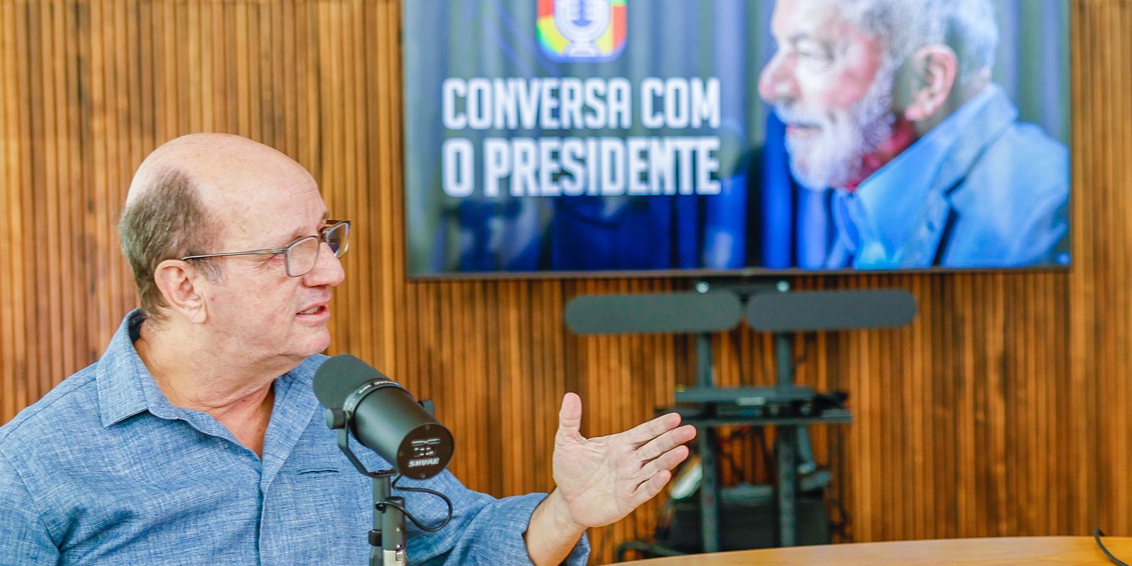 Presidente Lula Estreia Programa Conversa Com O Presidente Agência