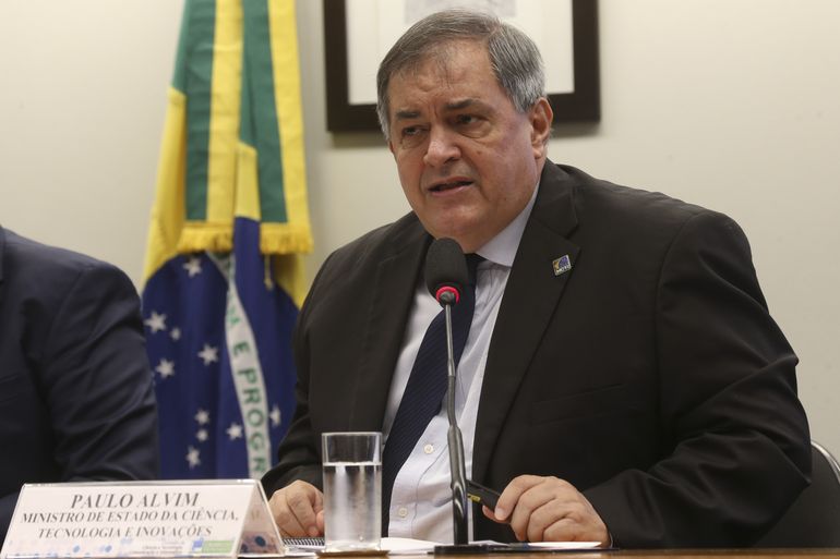 O ministro da Ciência, Tecnologia e Inovações, Paulo Alvim, participa ...