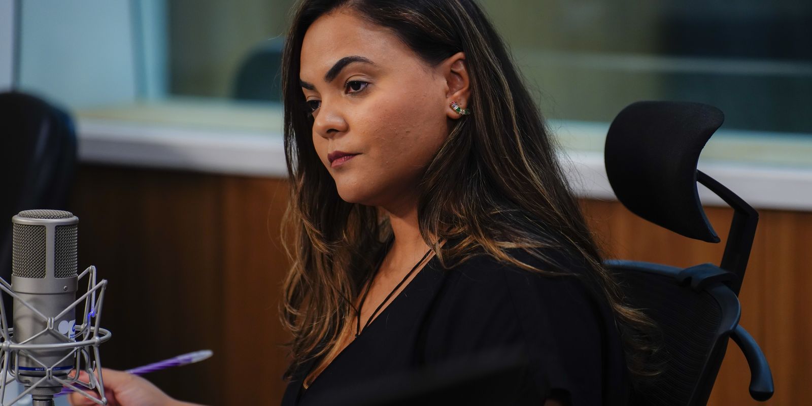 Ellen Costa na Voz do Brasil | Agência Brasil