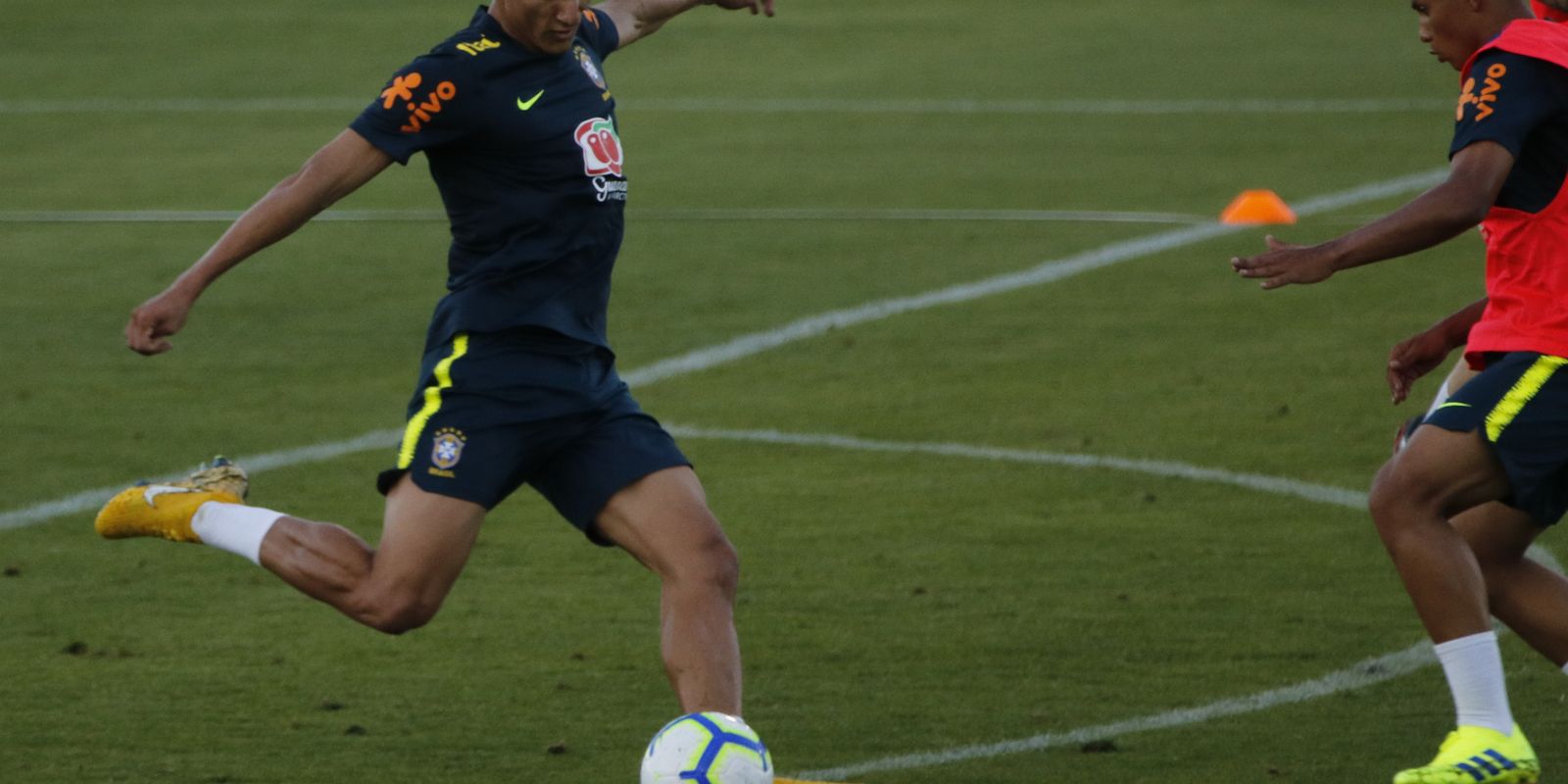 Treino da seleção brasileira de futebol na granja Comary | Agência Brasil