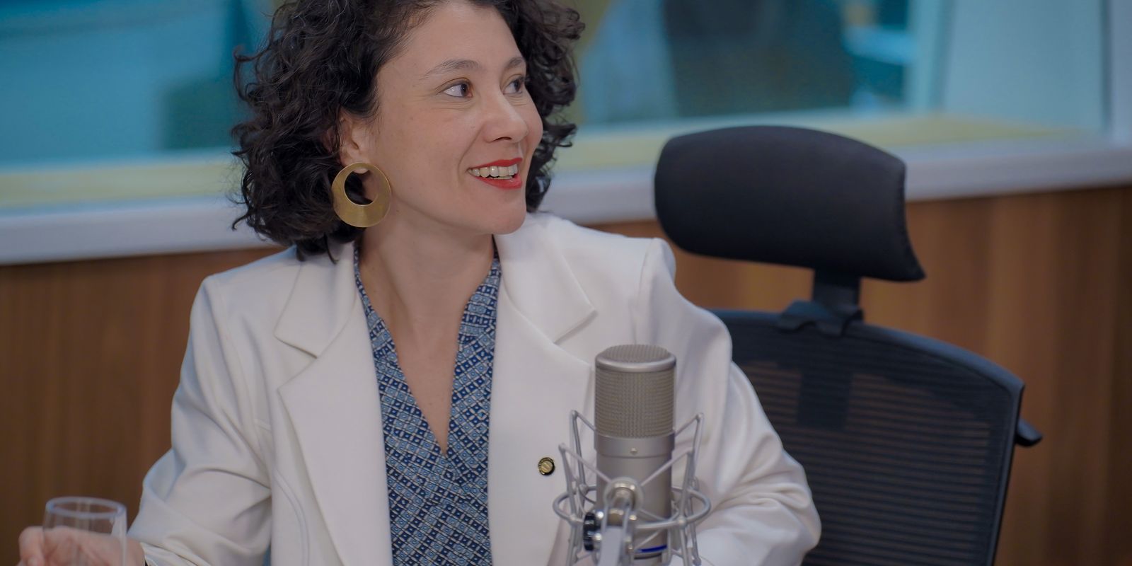 Marta Machado, na Voz do Brasil | Agência Brasil