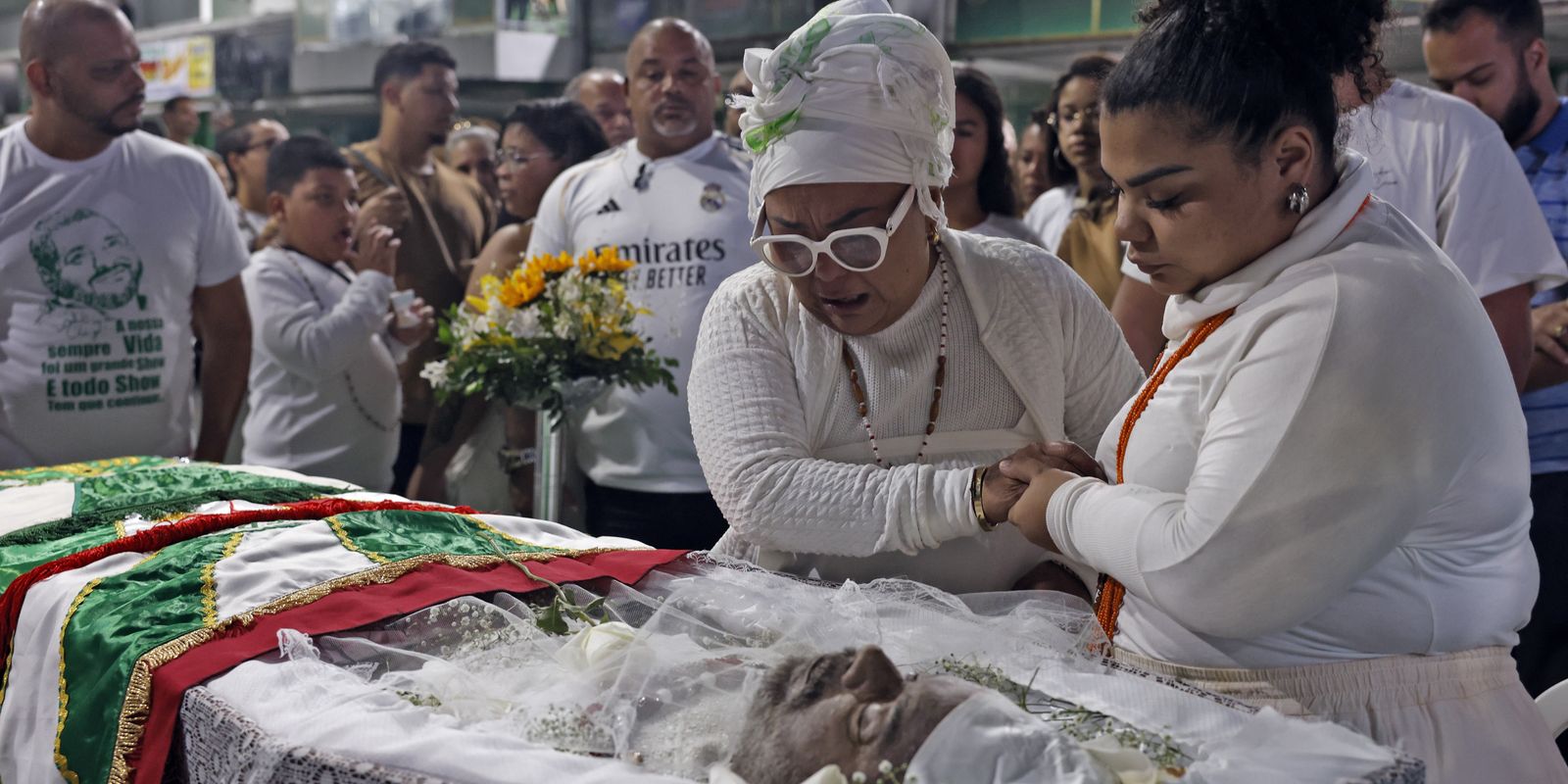 Velório de Arlindo Cruz | Agência Brasil