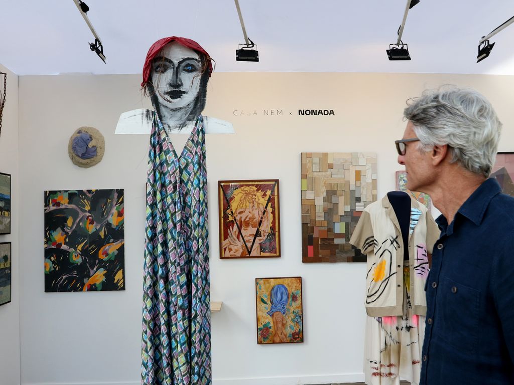 Arte de mulheres periféricas está presente nas galerias da ArtRio | Agência Brasil