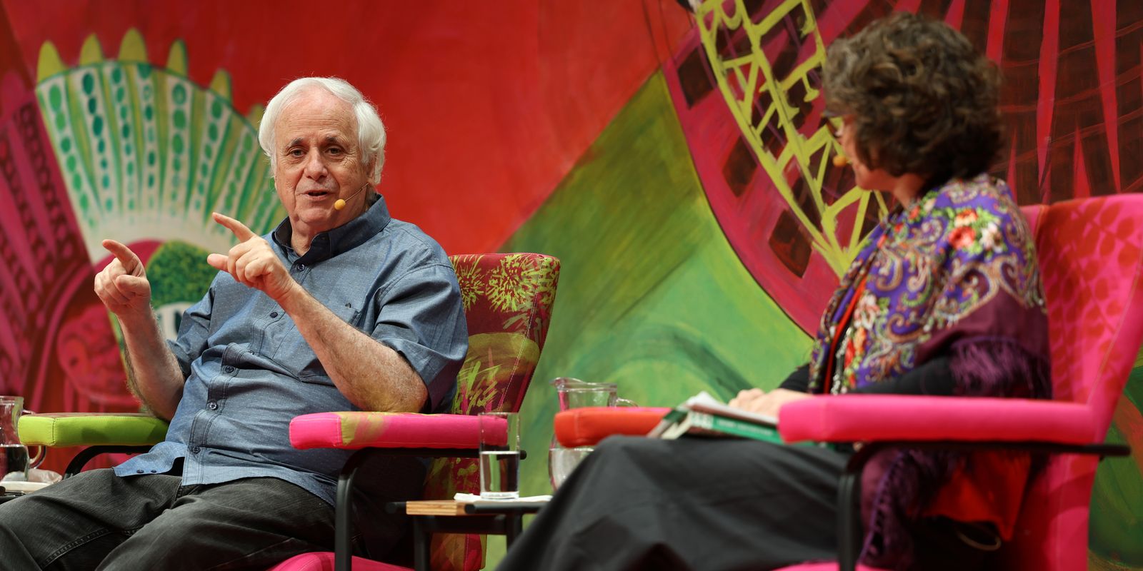 Historiador Ilan Pappé na Flip 2025 | Agência Brasil
