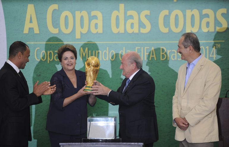 Apresentação da Taça da Copa do Mundo Fifa | Agência Brasil