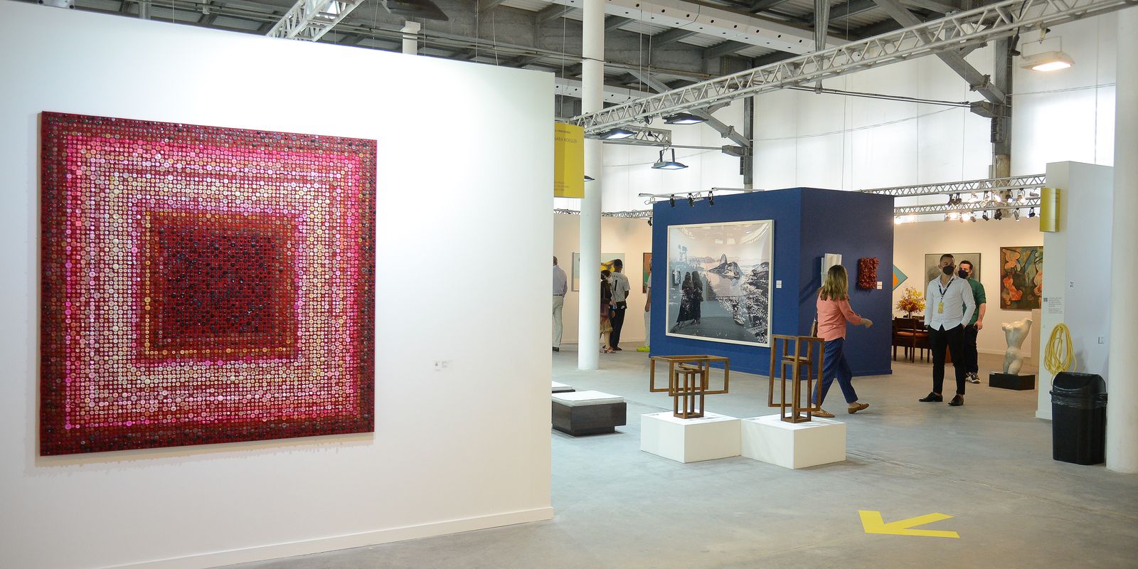 Abertura da feira de arte ArtRio na Marina da Glória. | Agência Brasil