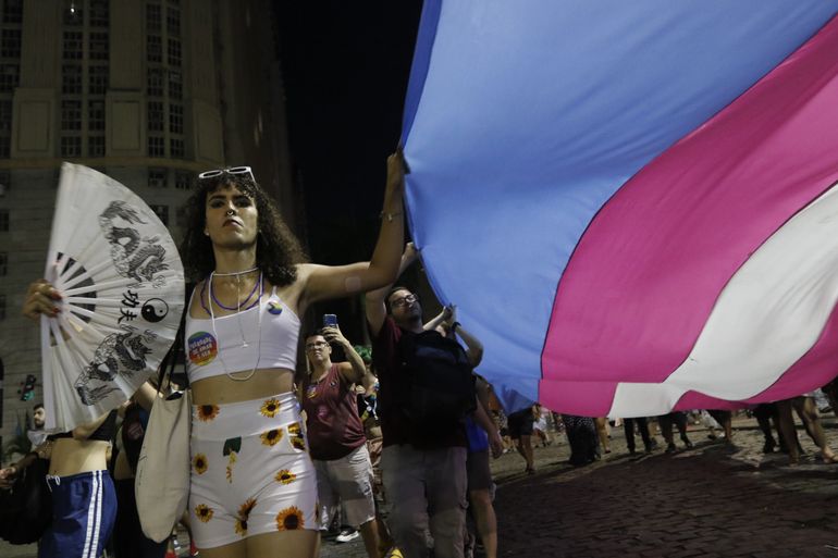 Marcha Trans e Travesti no Rio de Janeiro | Agência Brasil