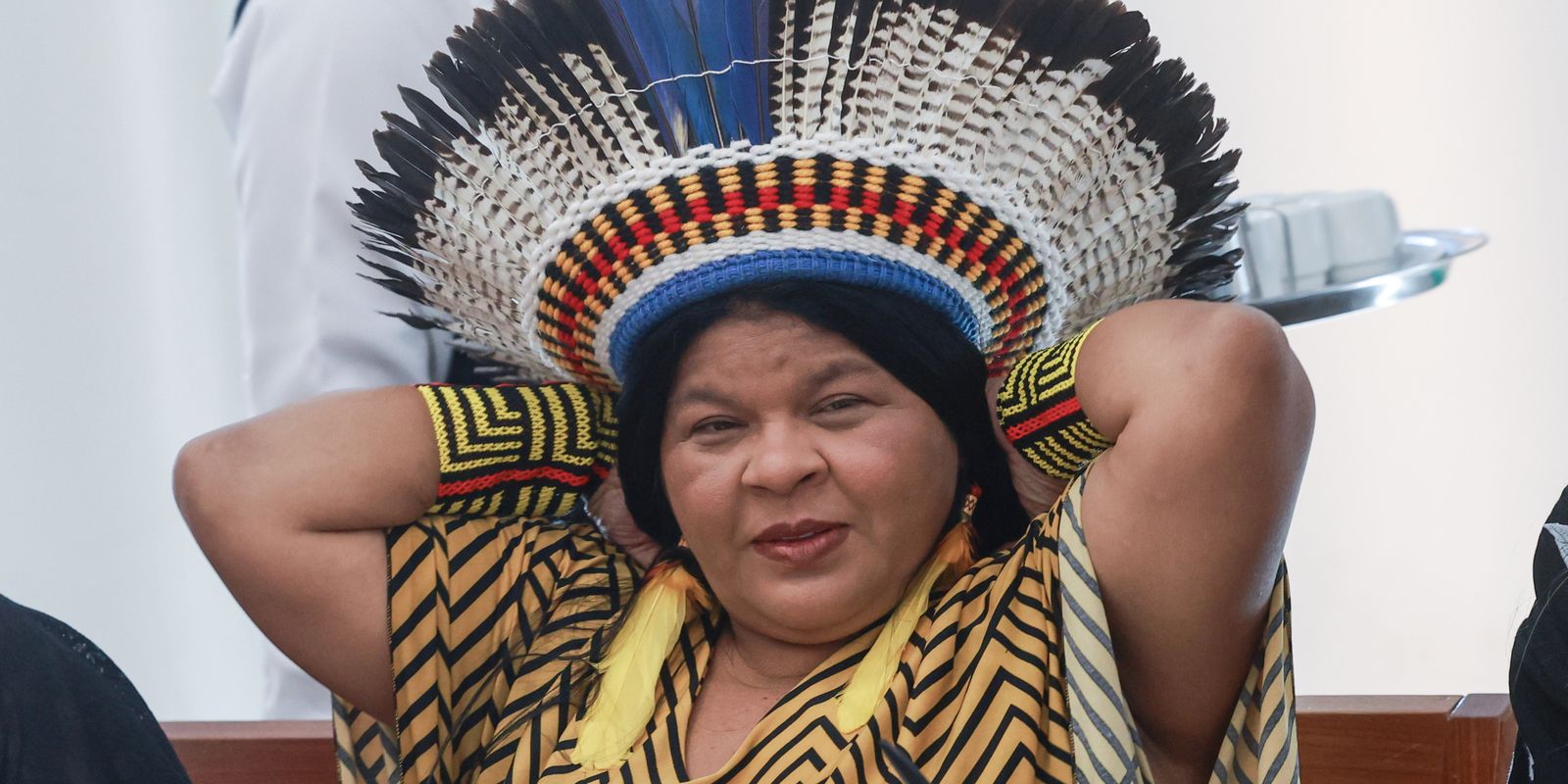 Ministra Sonia Guajajara café com jornalistas | Agência Brasil