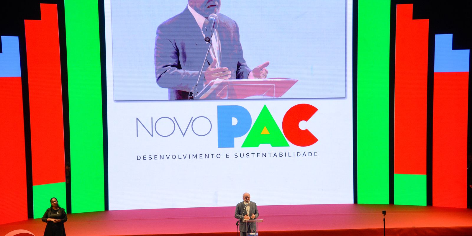 Cerimônia de lançamento do Novo PAC | Agência Brasil