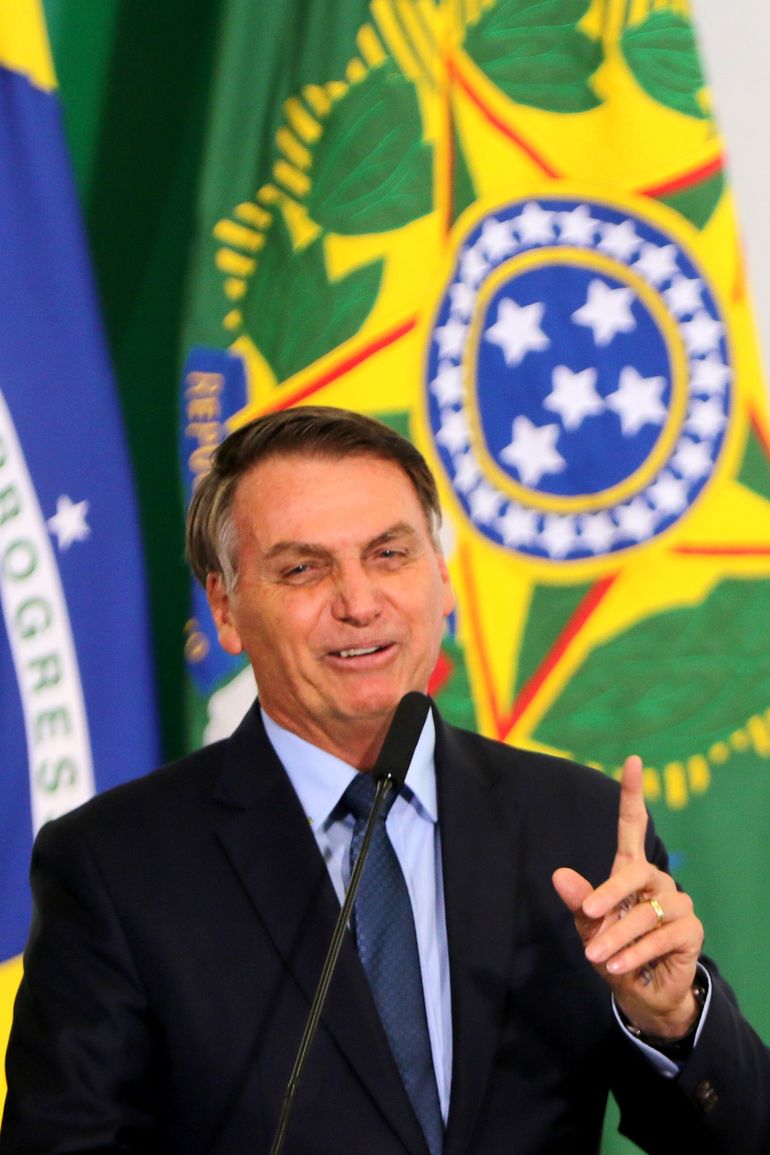 Presidente da República, Jair bolsonaro, durante Solenidade Alusiva aos ...