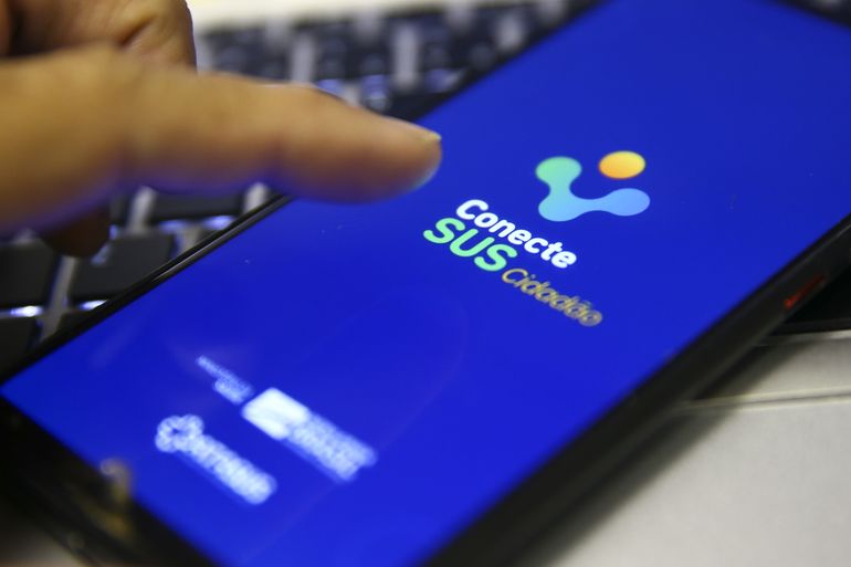 Aplicativo Conecte Sus. | Agência Brasil