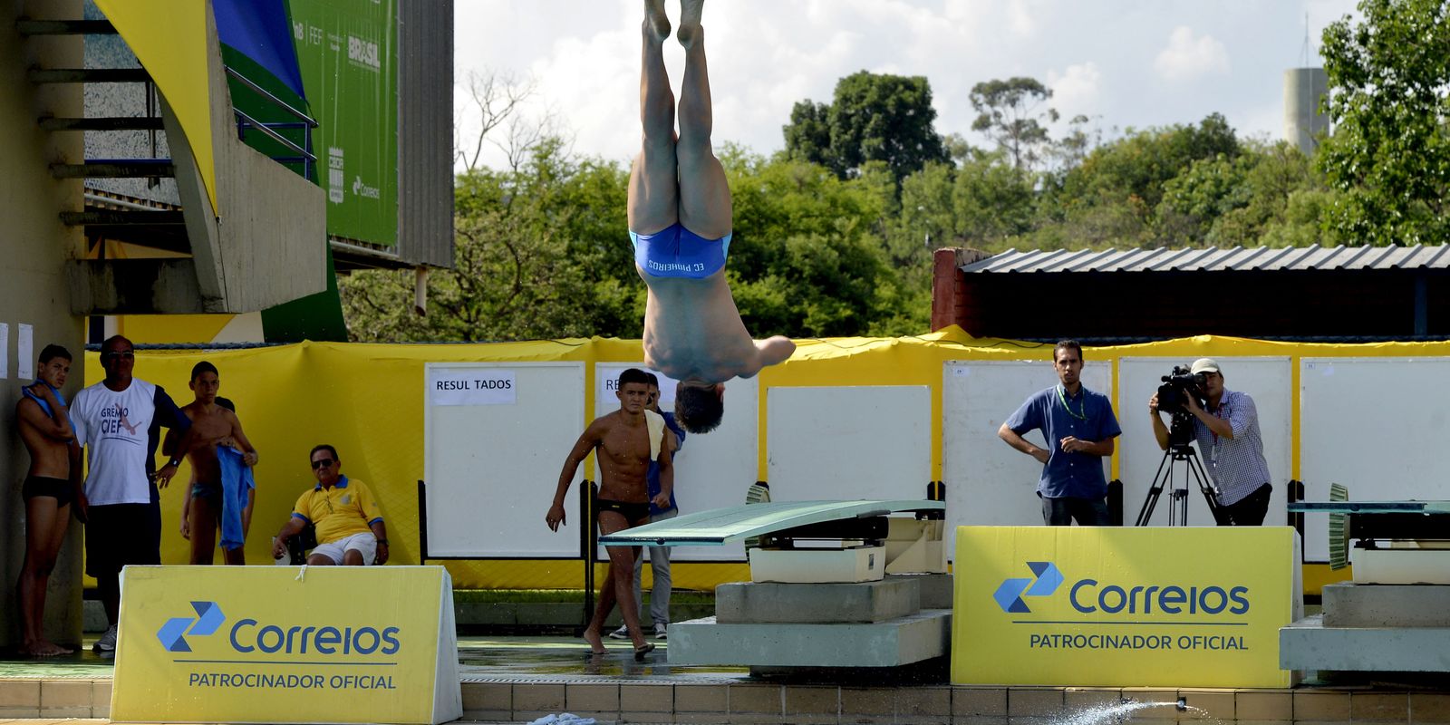 Atletas dos saltos ornamentais disputam a Taça Brasil Open | Agência Brasil