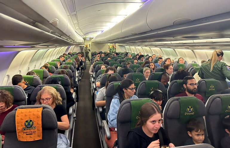 Sétimo voo da FAB de repatriação de brasileiros | Agência Brasil