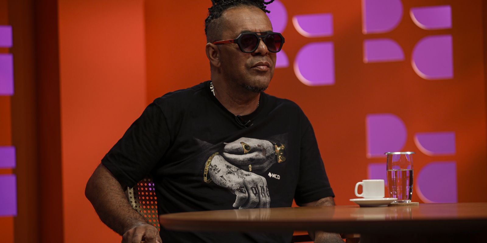 O rapper GOG no 'DR com Demori' | Agência Brasil