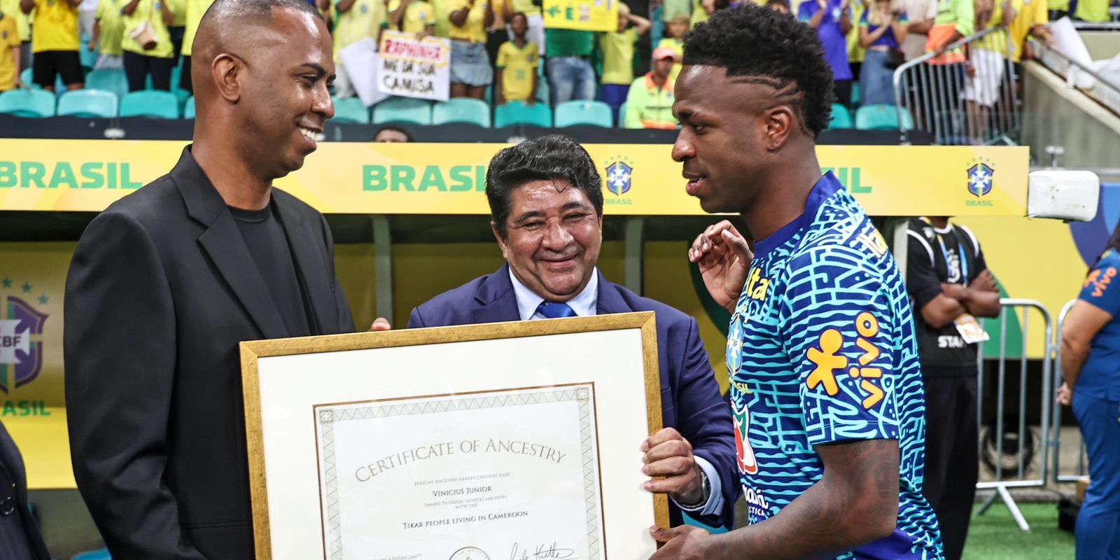 Símbolo do antirracismo, Vini Jr descobre ancestralidade em Camarões ...