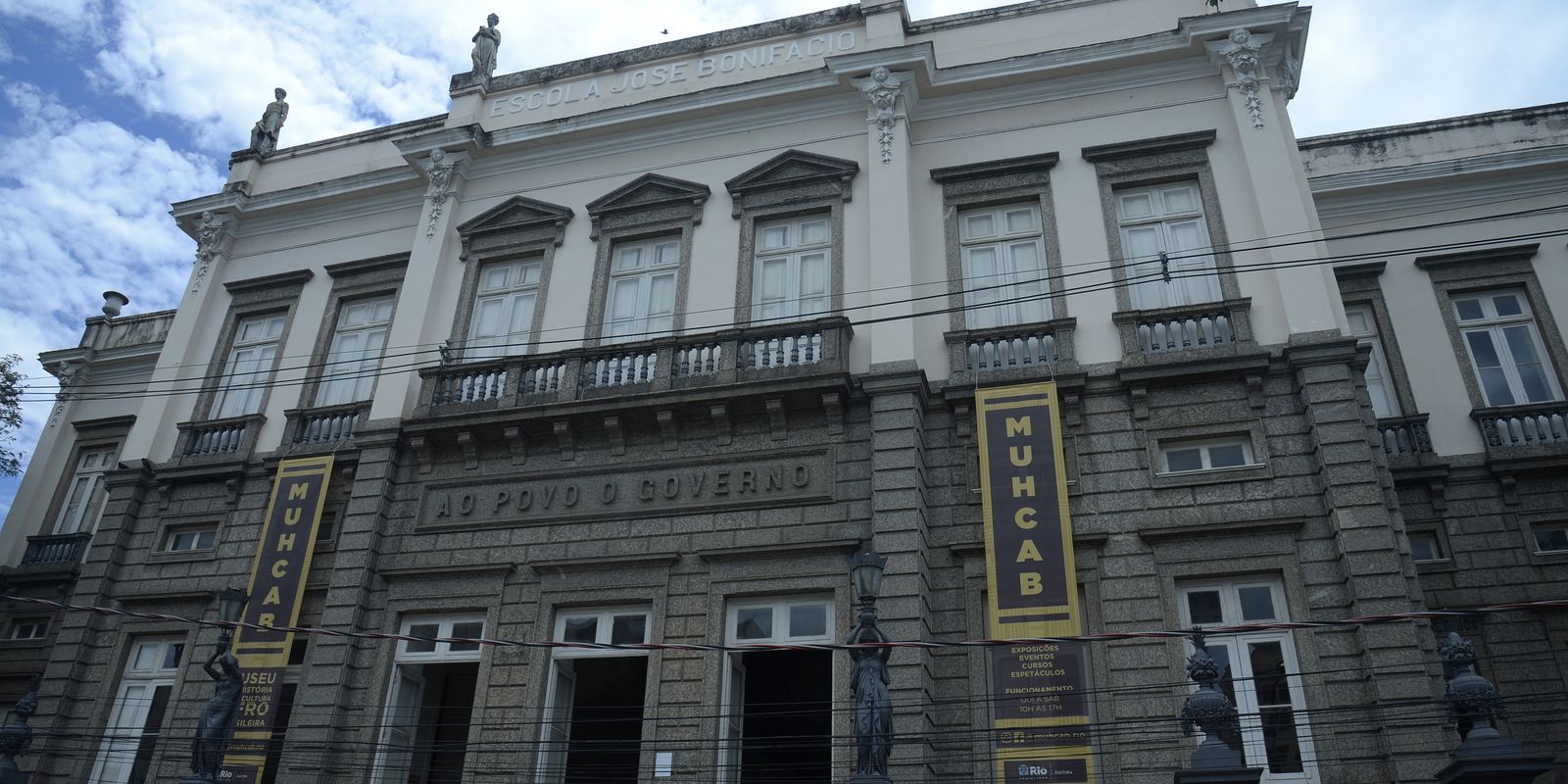 Fachada do Museu da História e Cultura Afro-Brasileira (Muhcab ...