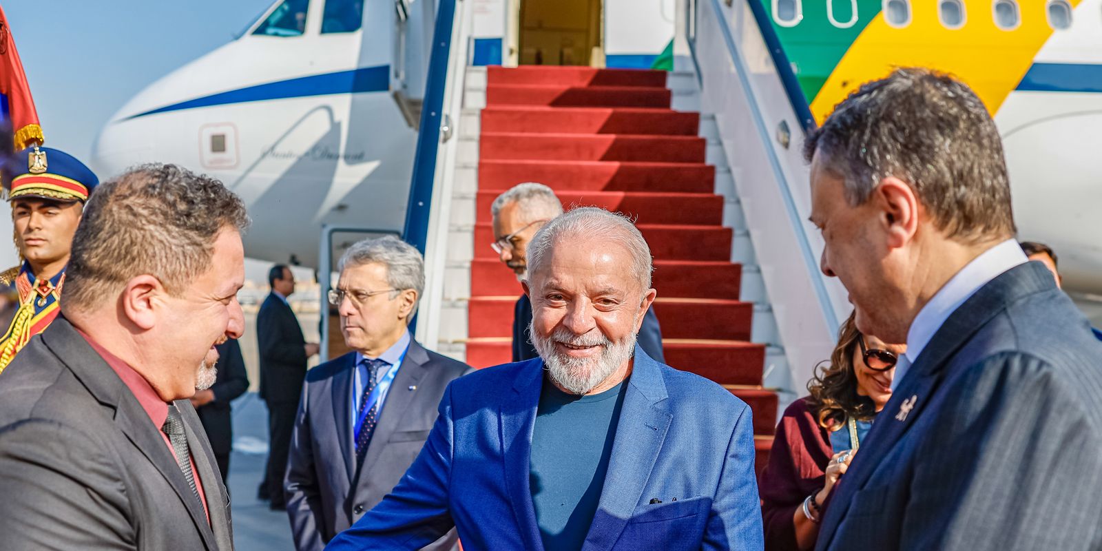 President Lula lands in Egypt for two-day official visit | Agência Brasil