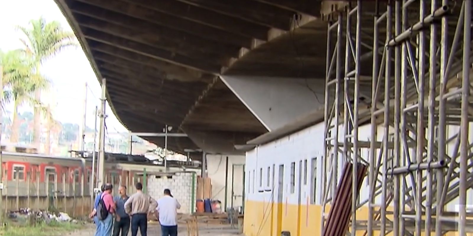 Sp Viaduto Que Cedeu Passará Por Elevação Com Macacos Hidráulicos