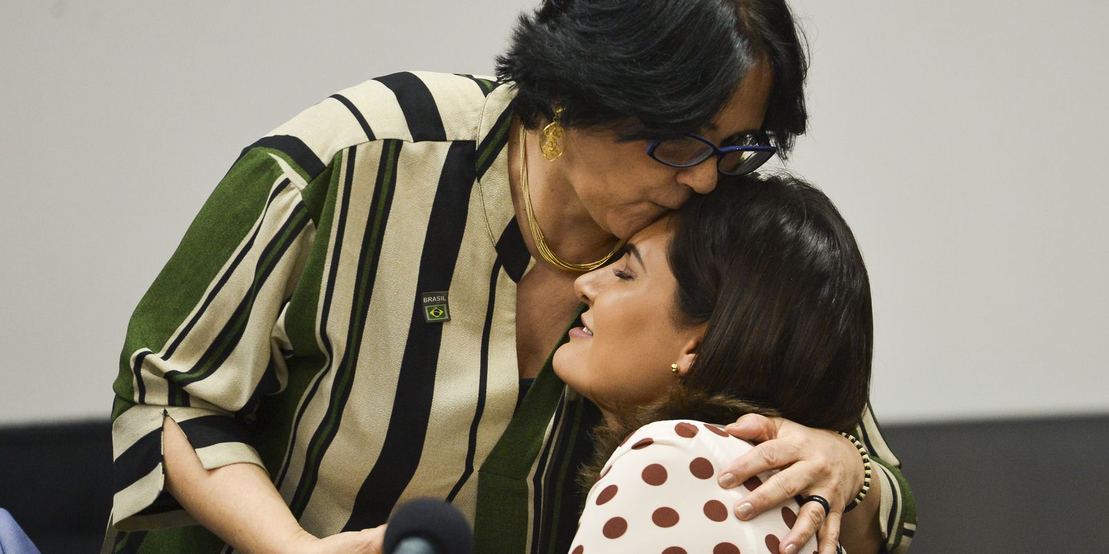 Primeira-dama Michelle Bolsonaro participa de seminário na Câmara ...
