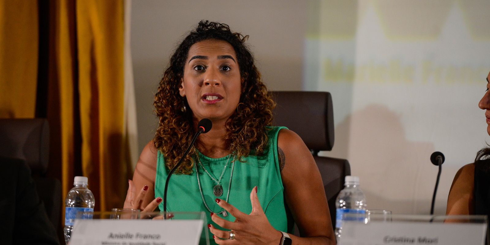 Posse da diretora-geral do Arquivo Nacional, Ana Flávia Magalhães no ...