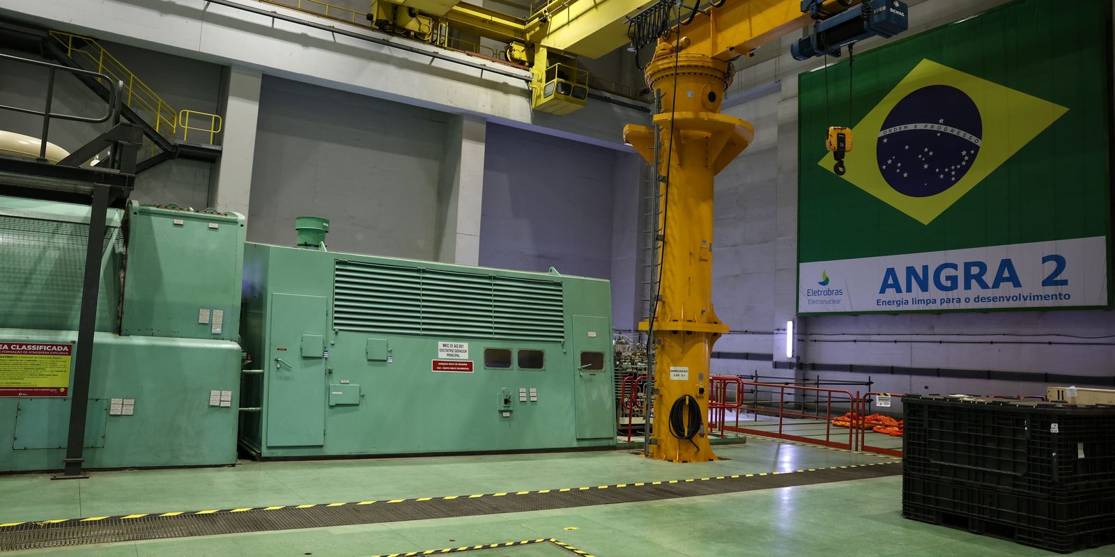 Complexo nuclear de Angra, no litoral fluminense | Agência Brasil