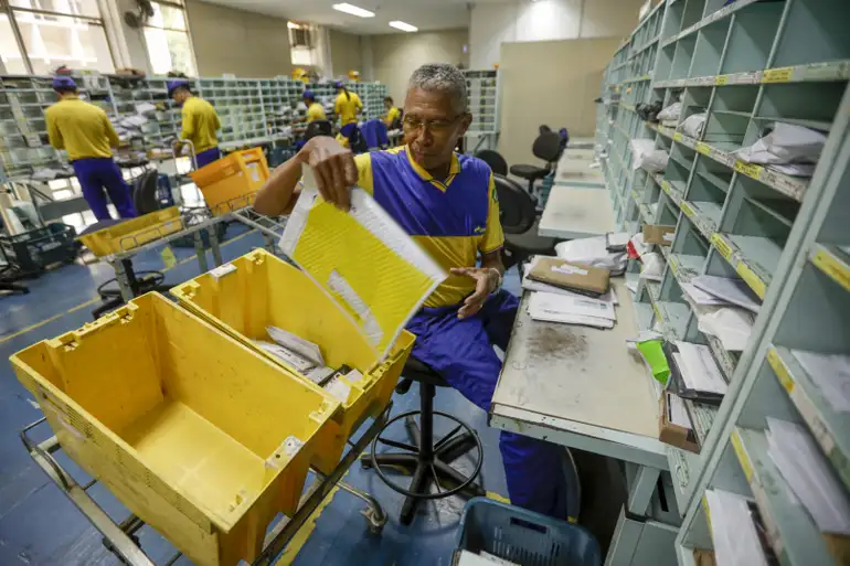 Central distribuição dos Correios em Brasília. | Agência Brasil