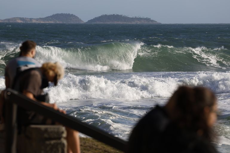 Ressaca no mar do Rio de Janeiro | Agência Brasil