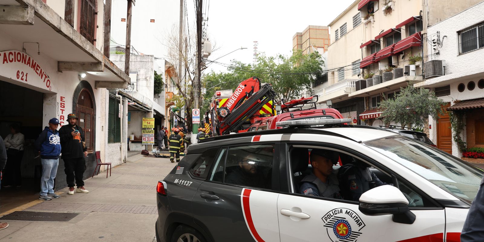 Desabamento do restaurante Jamile no Bixiga | Agência Brasil