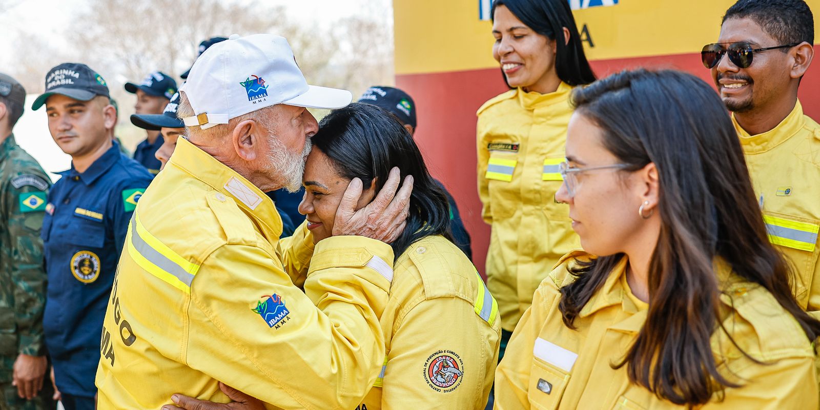 Lula Visita à Base Prevfogo/Ibama de Corumbá | Agência Brasil