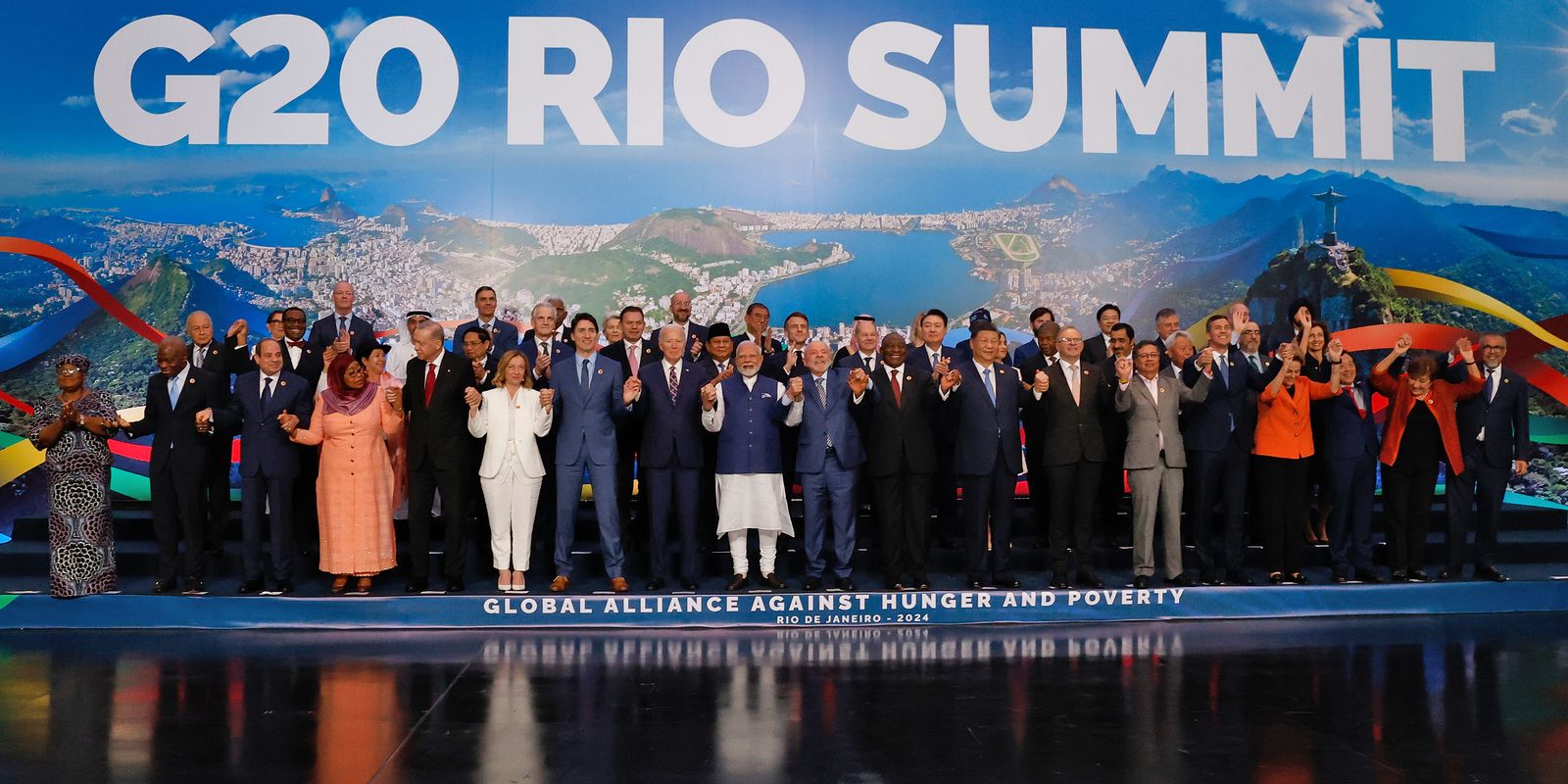 Fotografia oficial final do G20 | Agência Brasil