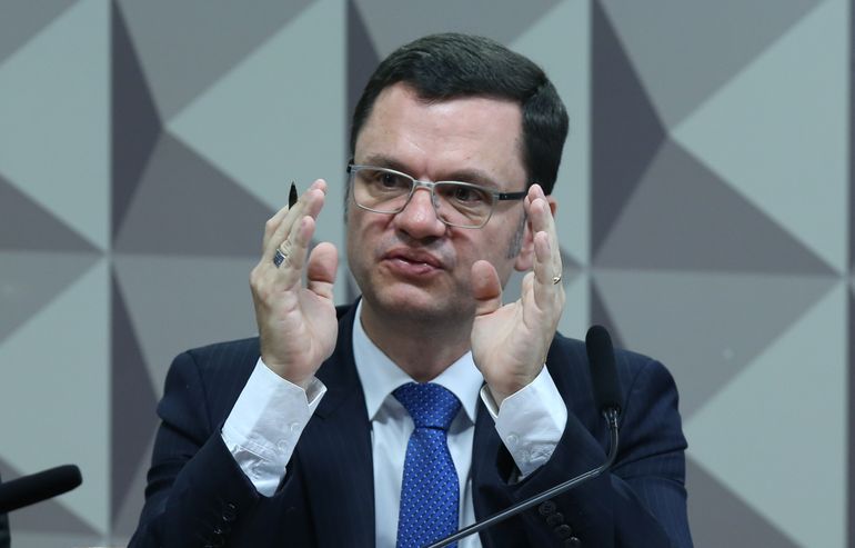 Anderson Torres na CPMI do Golpe. | Agência Brasil