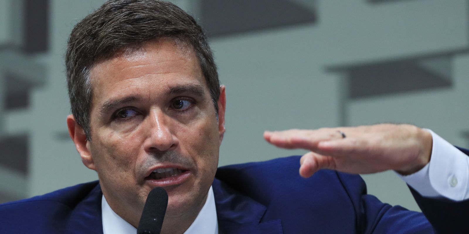 Presidente do BC, Roberto Campos Neto na CAE. | Agência Brasil