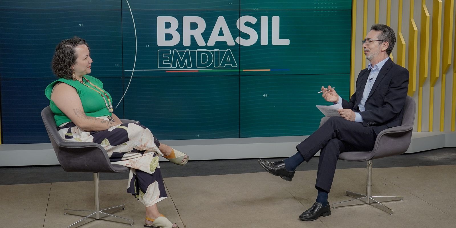 Fernanda Castro, no Brasil em dia | Agência Brasil