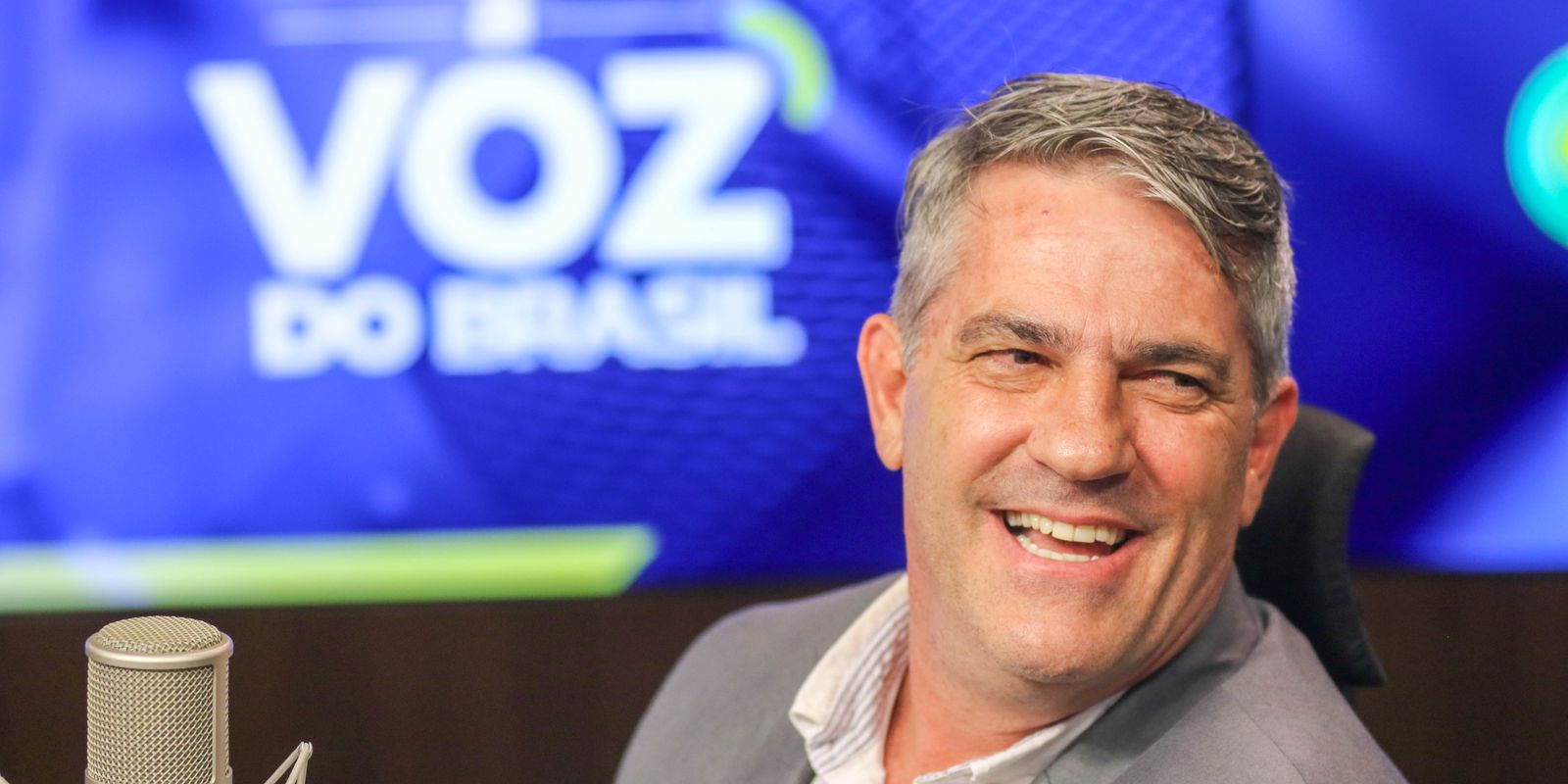 Entrevista ao Progama A Voz do Brasil. | Agência Brasil