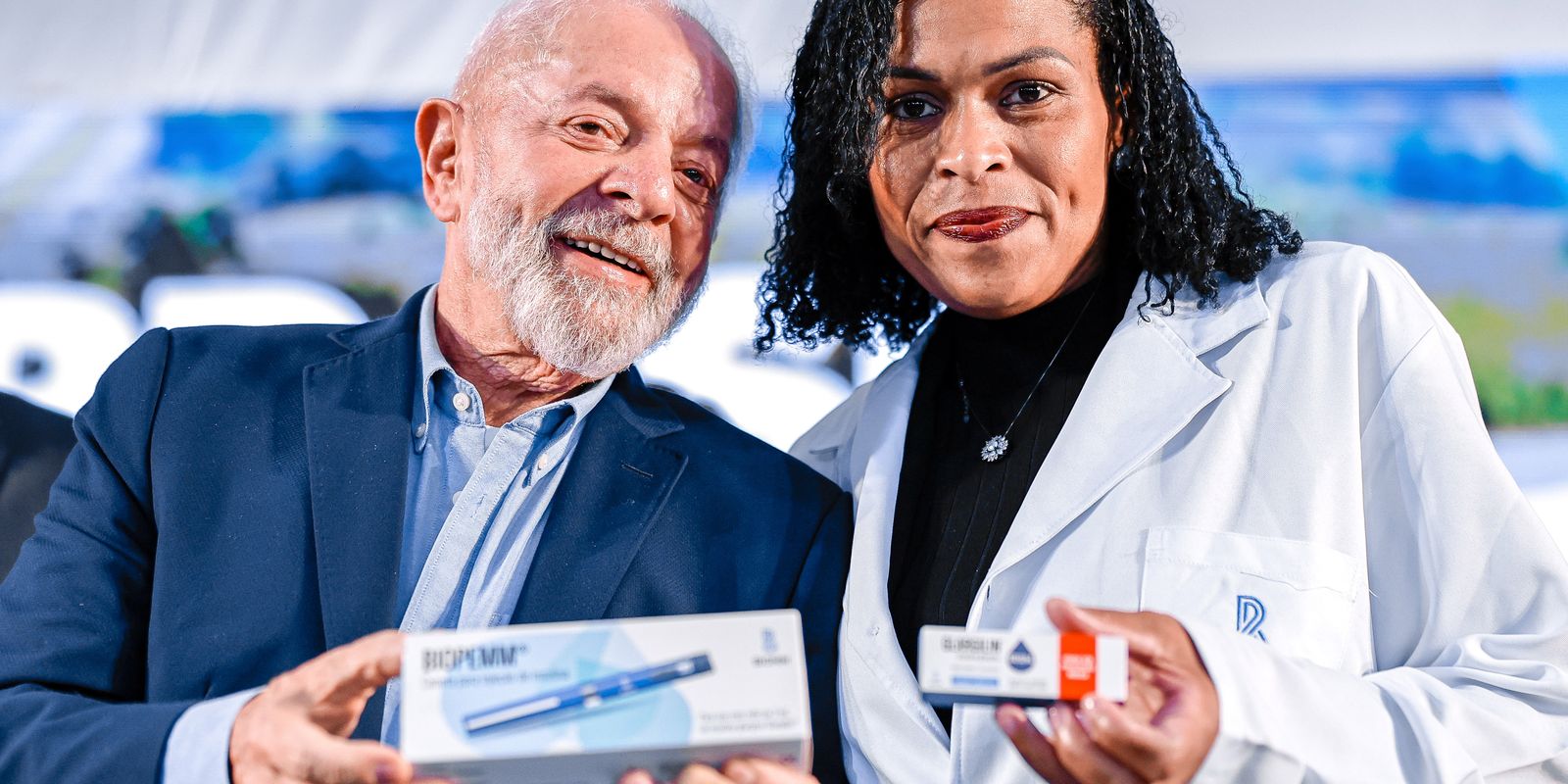 Inauguração da planta de produção de insulina da Biomm | Agência Brasil